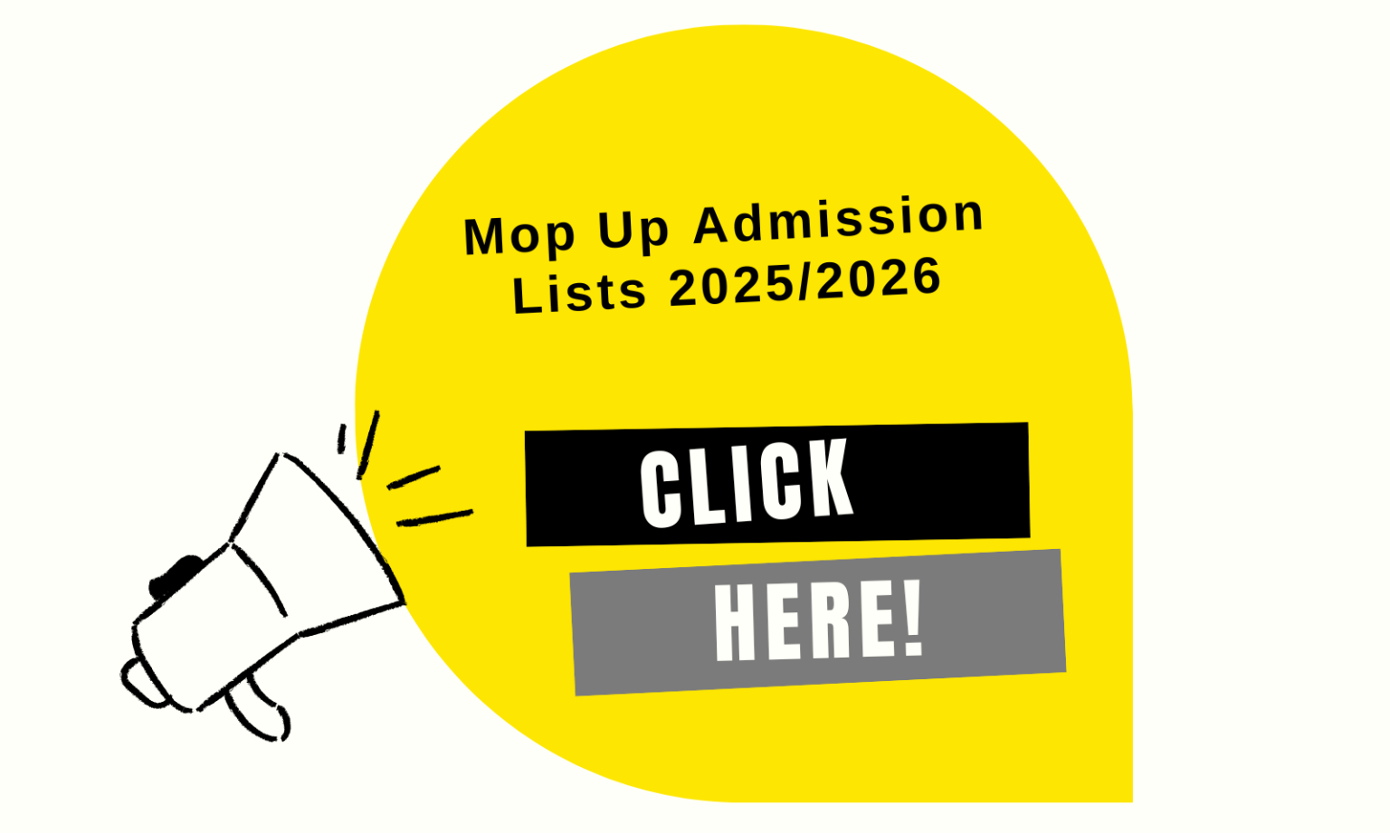 Mop Up Admission Lists 2025/2026 | Gulu University